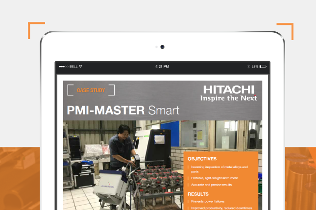 Using a Portable OES to Bring Material Inspection In-House | Hitachi